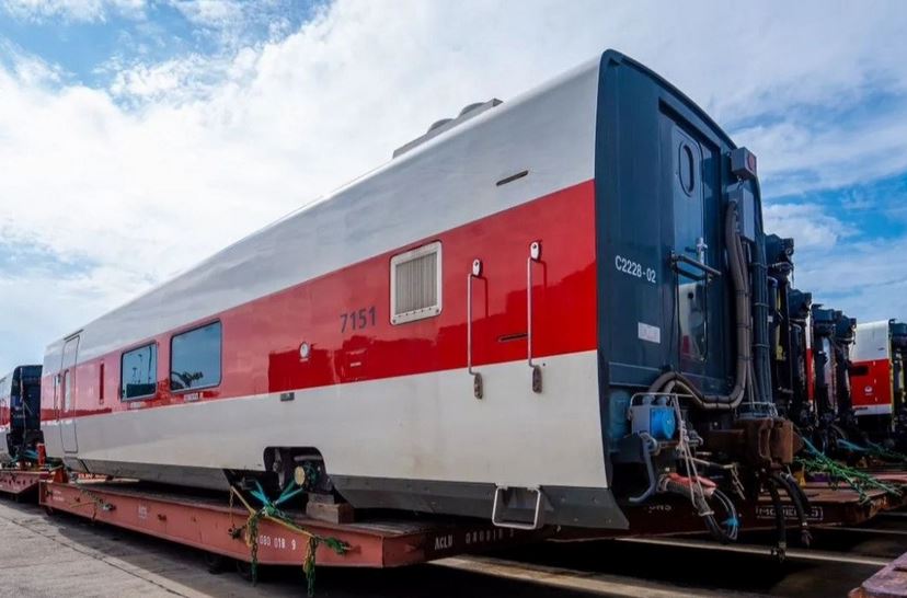 Lagos State Takes Delivery Of Trains For Red Line Rail System