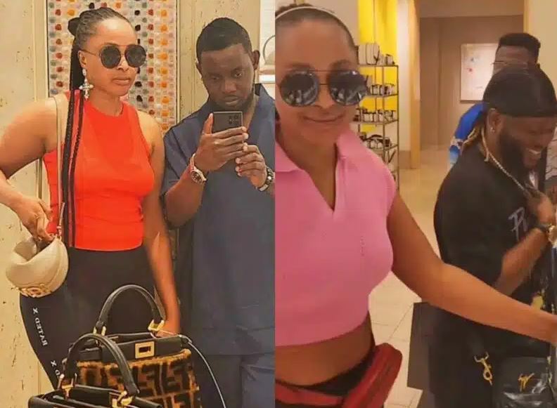 Olu Maintain Treats Ay’s Wife, Mabel To Shopping Spree In Atlanta ...