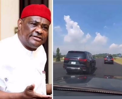 Nyesom Wike Turns Up As Minister Of FCT With A Car That Has 'FCT 01' As ...