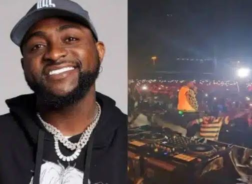 Moment Physically-challenged Fan Mounted The Stage While Davido Was ...