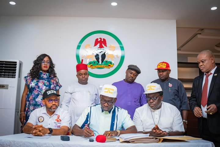 Governor Soludo Resumes Work After Father’s Burial, Signs 2024 Budget ...