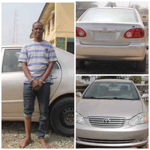 Notorious Car Snatcher Arrested In Bauchi (Photo)