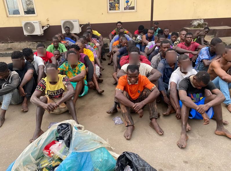 Police Arrest 48 Criminal Elements In Lagos
