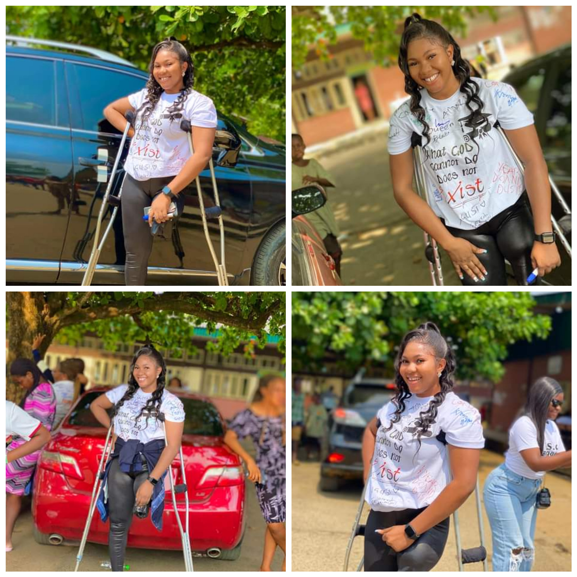 Physically Challenged Student Dances Joyfully As She Graduates From ...