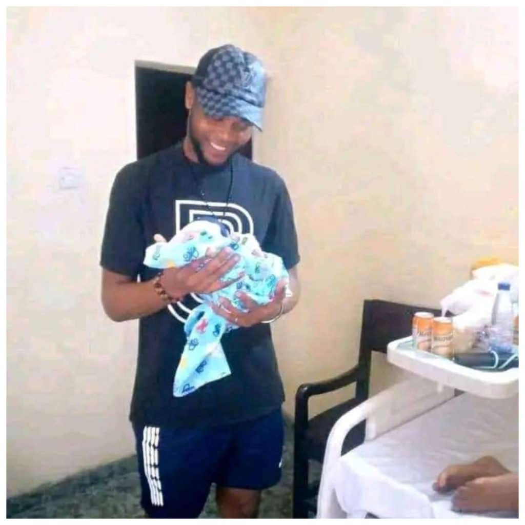 Super Eagles Goalkeeper, Sochima, Wife Welcome Baby Boy