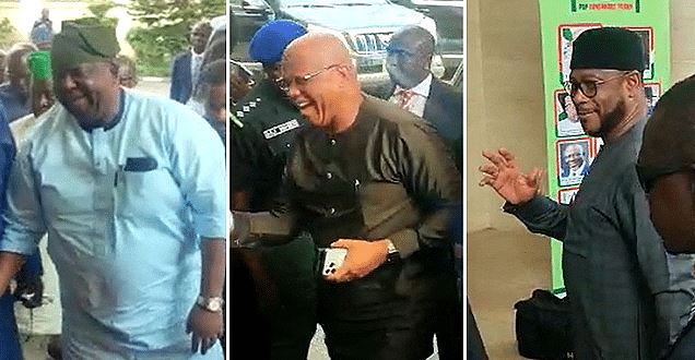 PDP Governors Hold First Meeting After Election In Abuja