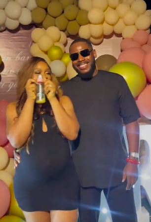 Video From The Baby Shower Of BBNaija's Frodd And Wife