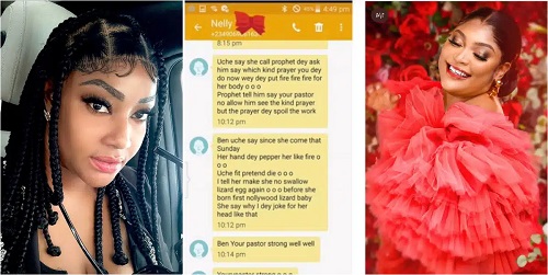 Angela Okorie Reveals How Pastor Exposed Uche Elendu’s Diabolic Ways