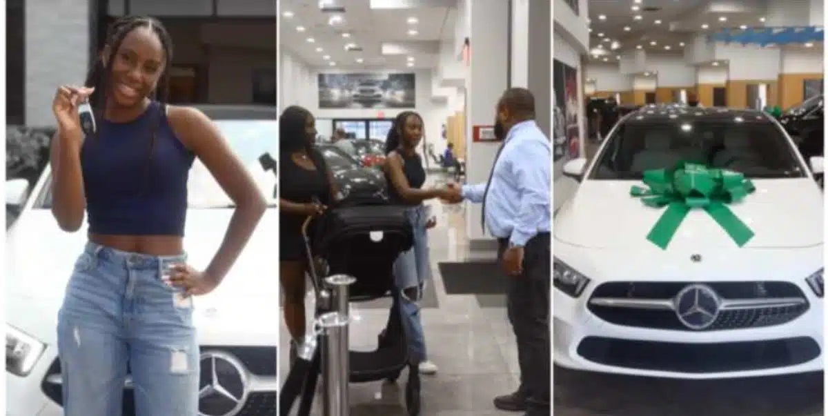 Mother Surprises Daughter With New Benz On Her 16th Birthday (Video)