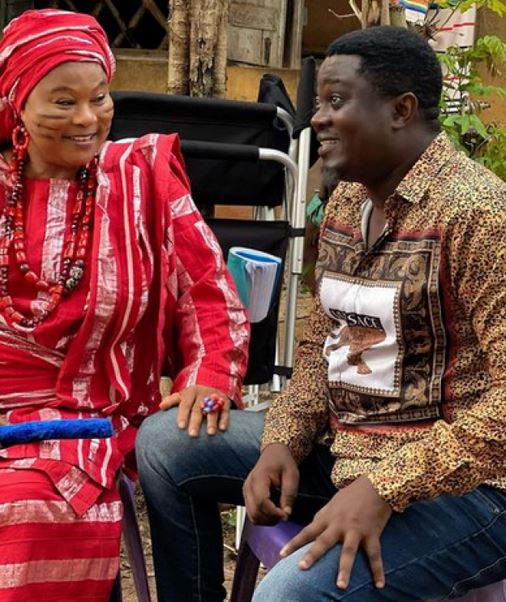 Actor Muyiwa Ademola Overjoyed As He Reunites With Sola Sobowale After ...