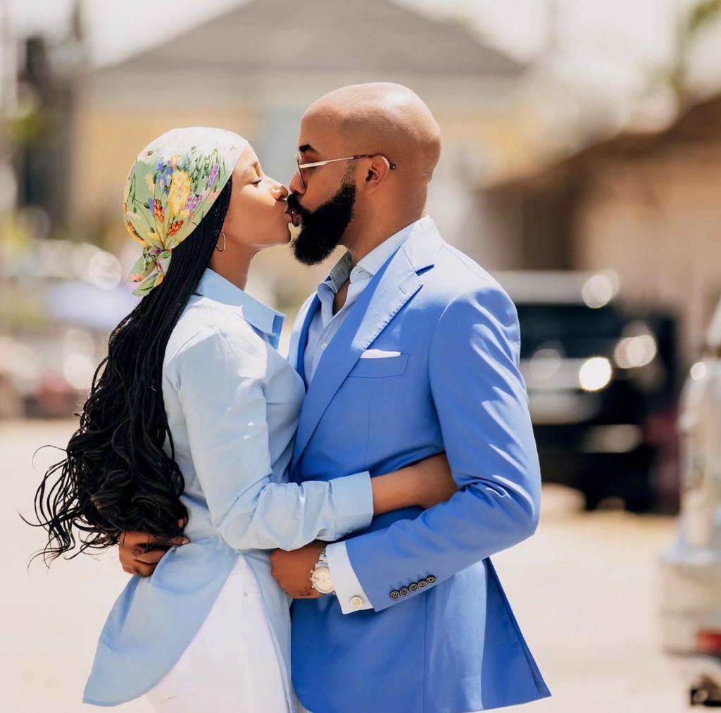 Singer, Banky W Ignores Cheating Rumours, Shares Lovely Family Photos