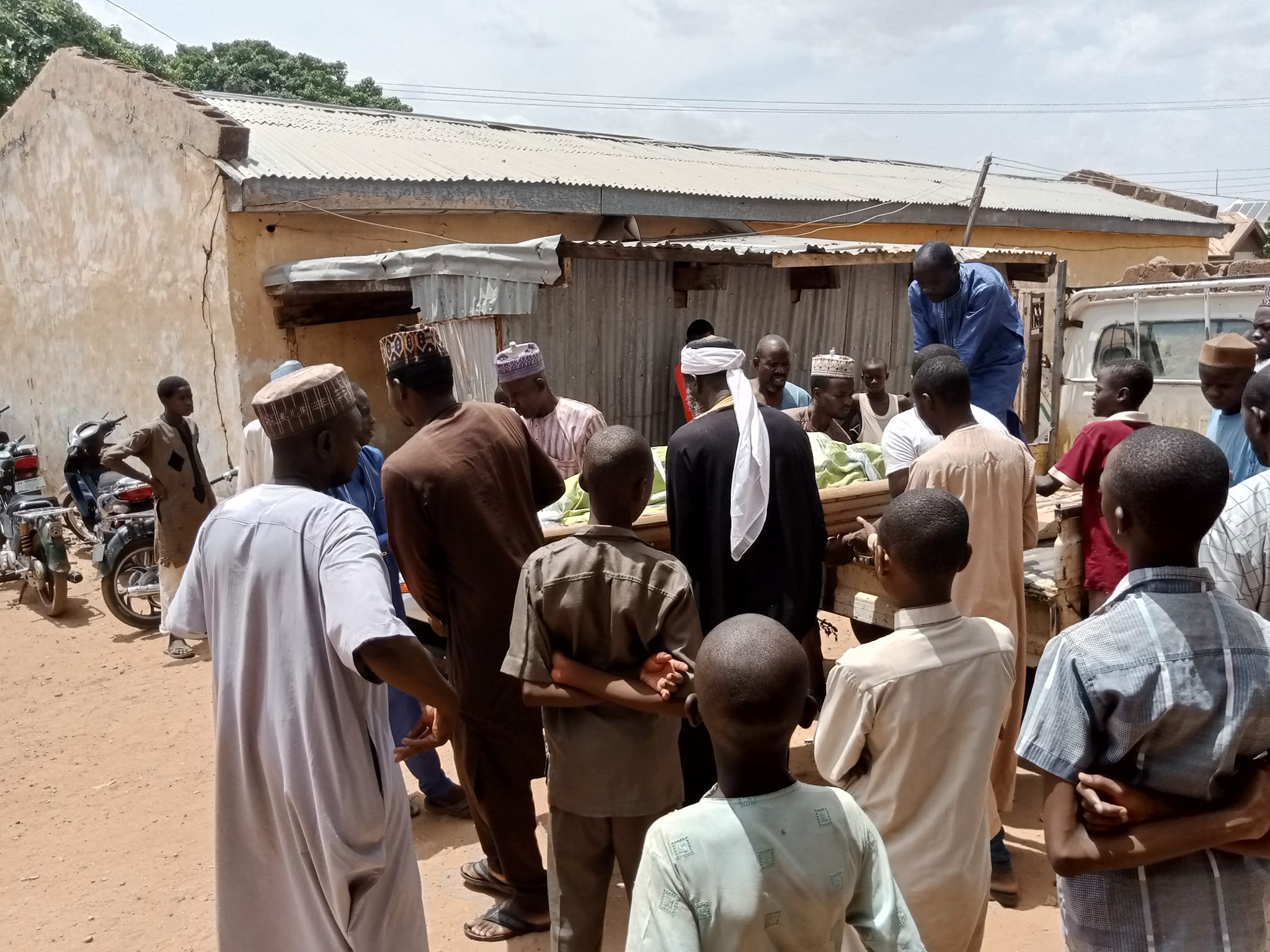 Photos From The Burial Of Butcher Who Was Killed By Mob Over Alleged ...