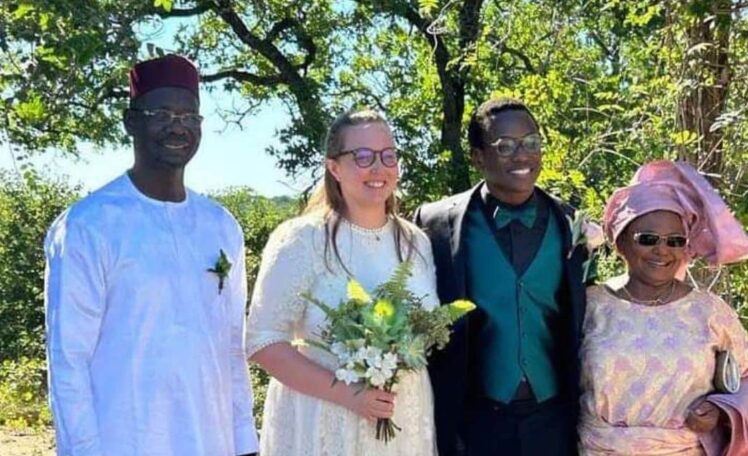 Gov Abdullahi Sule’s Son, Zakari Ties The Knot In The US (Photos)