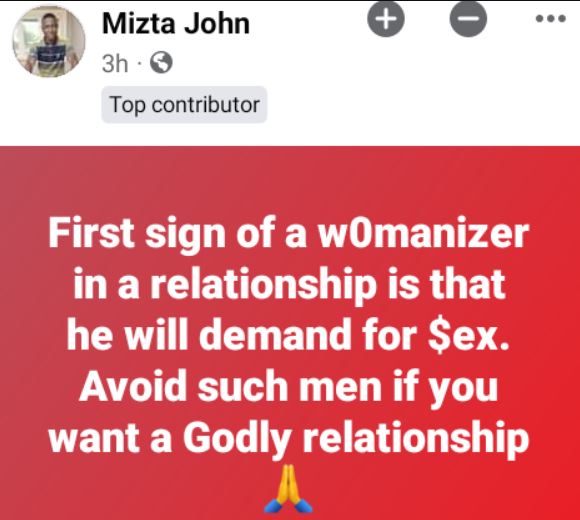 This Is The First Sign Of A Womanizer In A Relationship - Nigerian Man ...