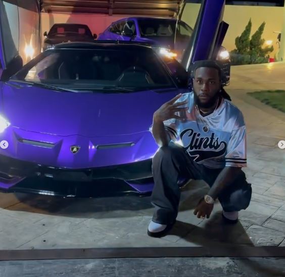 Burna Boy Flaunts His Luxury Cars (Photos)