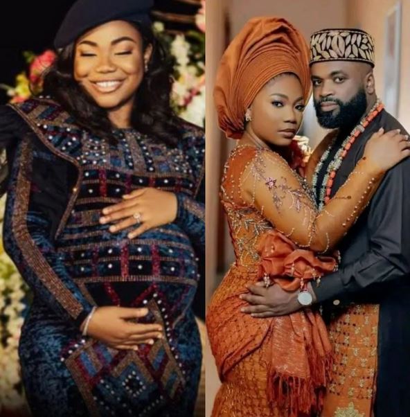Gospel Singer, Mercy Chinwo And Husband, Pastor Blessed Welcome First Child