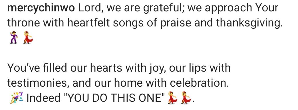 Gospel Singer, Mercy Chinwo And Husband, Pastor Blessed Welcome First Child