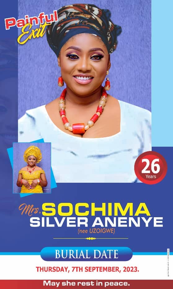 Nigerian Man Pens Emotional Tribute To His Sister-in-law Who Died After ...