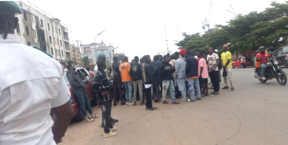 BREAKING: Gunshots As Two Factions Of Road Workers Union, NURTW Clash ...