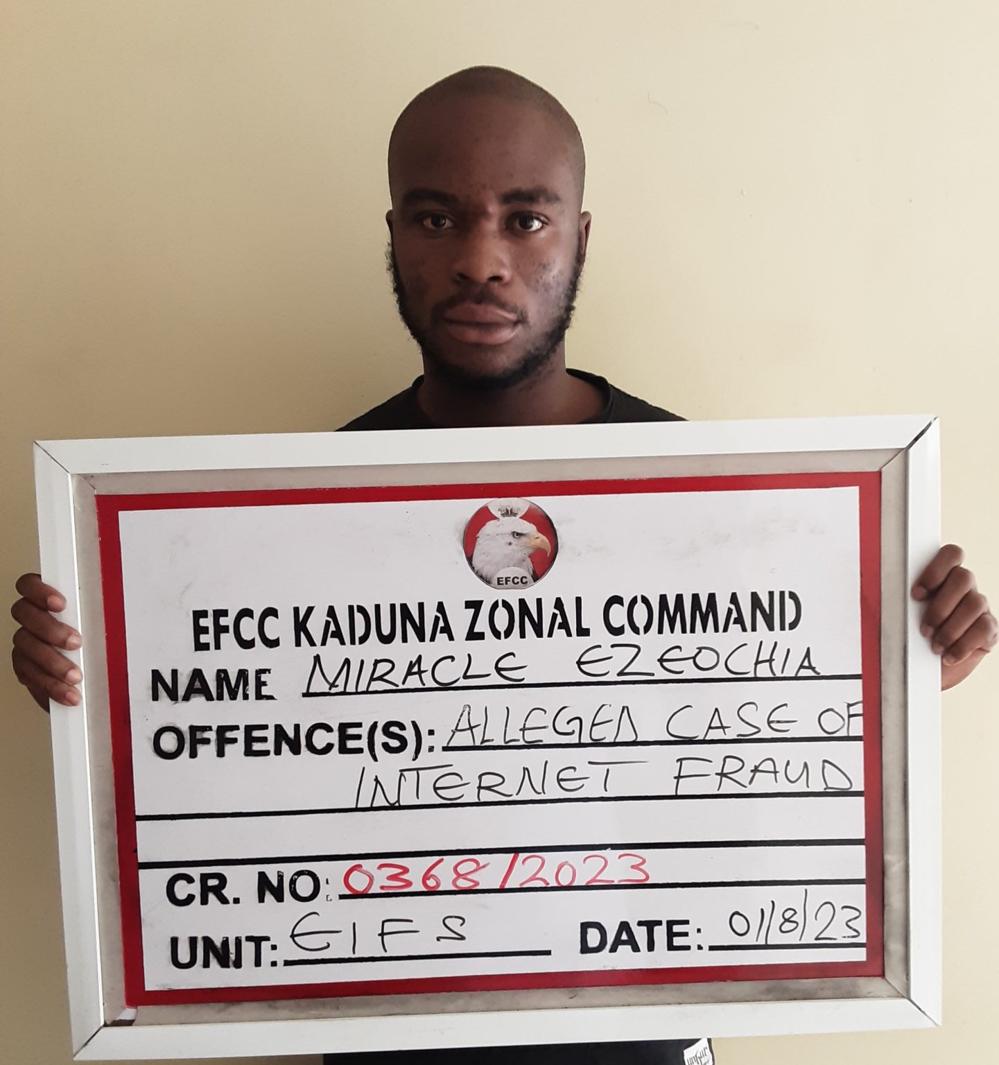 Photo Of Facebook Fraudster Who Bagged Two-Year Jail Term In Kaduna