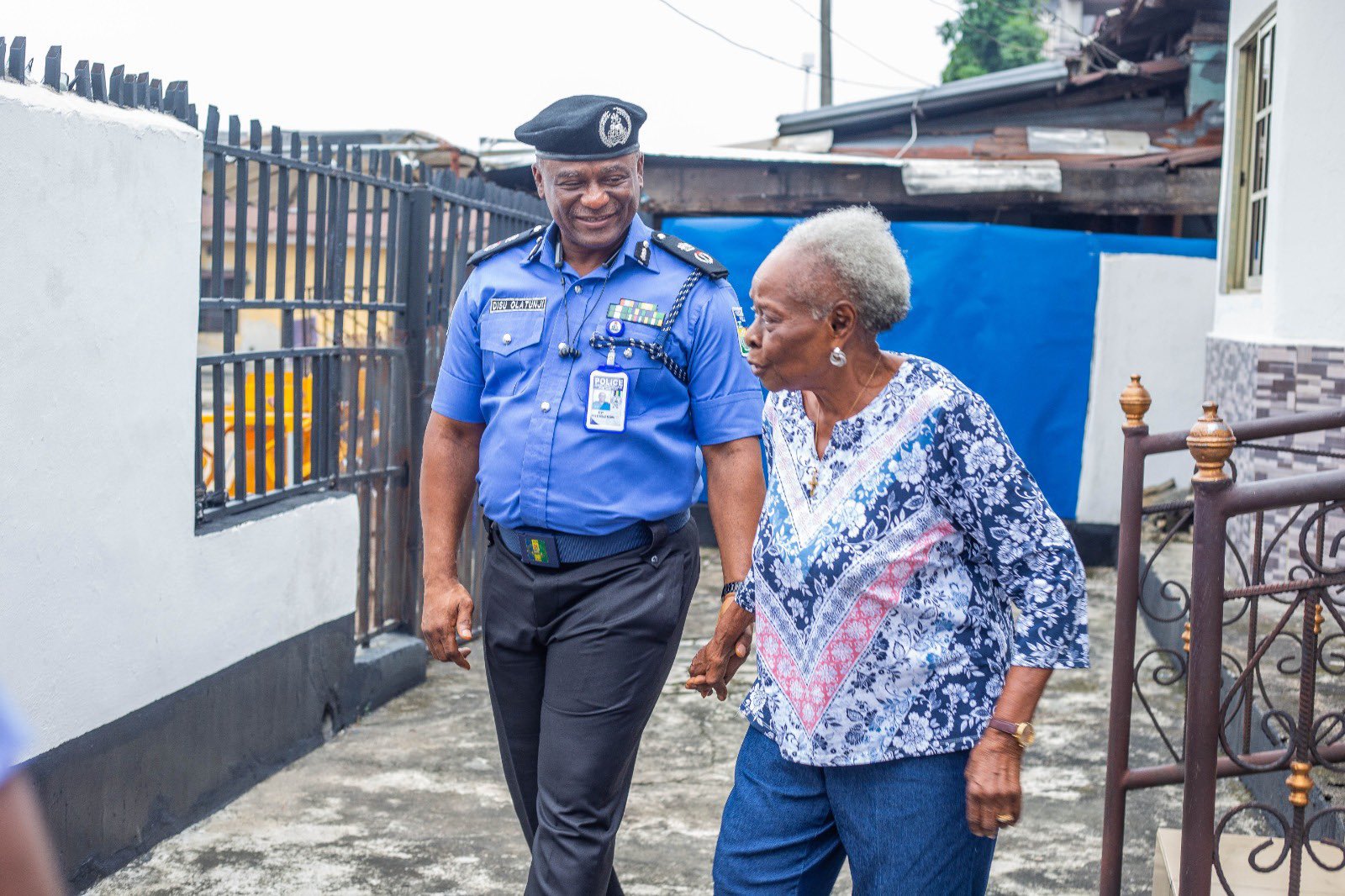 Rivers CP Visits 94-Year-Old Pioneering Female Police Officer Stella ...