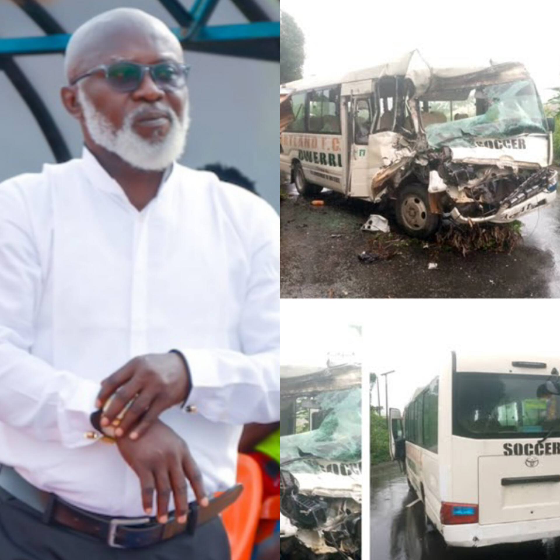 Former Heartland FC Coach, Christian Obi Dies In Accident As Team Bus ...