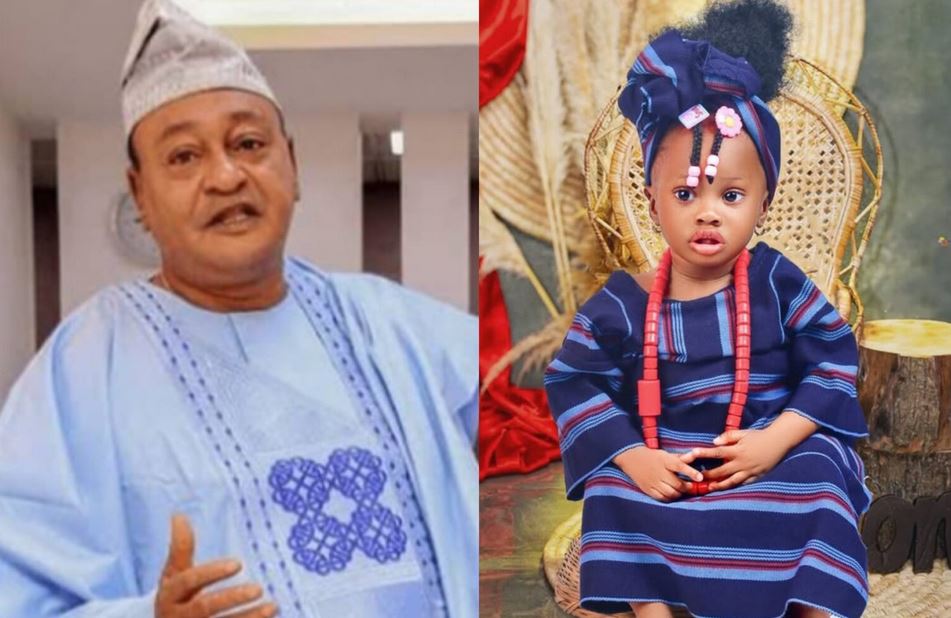 Veteran Actor, Jide Kosoko Celebrates Granddaughter As She Turns One