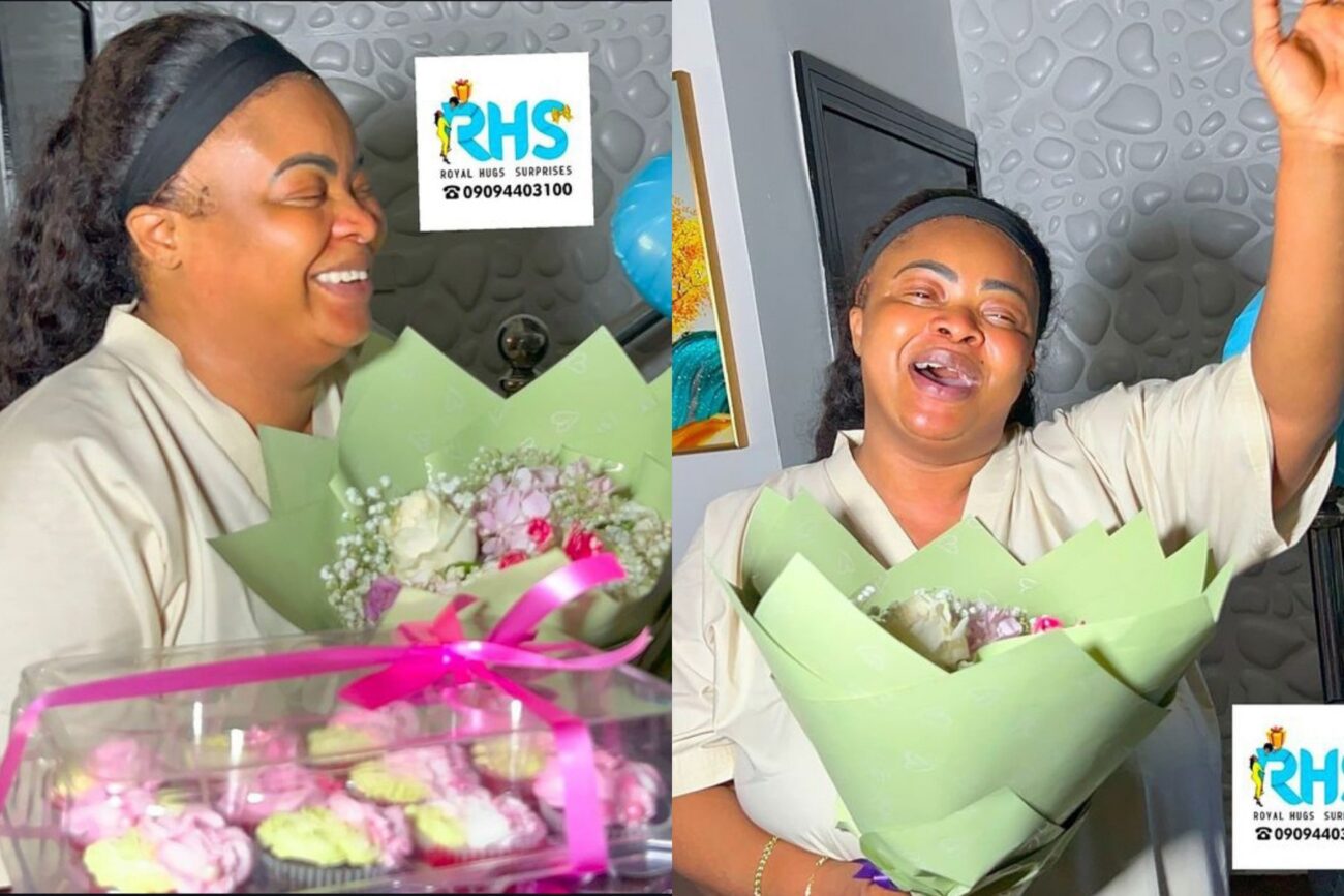 I Feel So Honored – Dayo Amusa Excted As She Receives Surprise Fifts ...