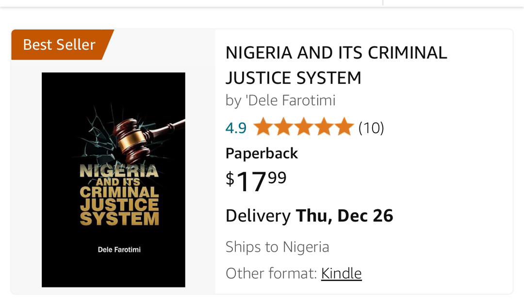 Dele Farotimi's Book Ranks As #BestSeller On Amazon As Nigerians Rush ...