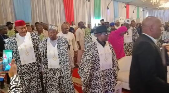 Ganduje Declares Wike’s ally, Tony Okocha, APC Leader In Rivers (Photos)
