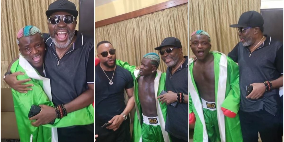 Portable Excited As He Meets Veteran Actor Kanayo O Kanayo