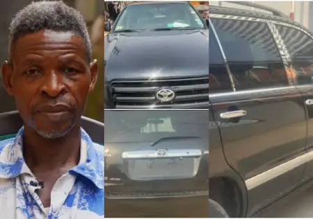 Nigerian Man Reportedly Gifts A Car To Late Mohbad’s Father (Photo)