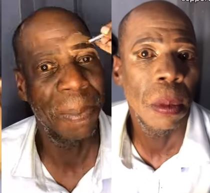 Supportive Uncle Allows His Aspiring Makeup Artiste Niece To Practice ...