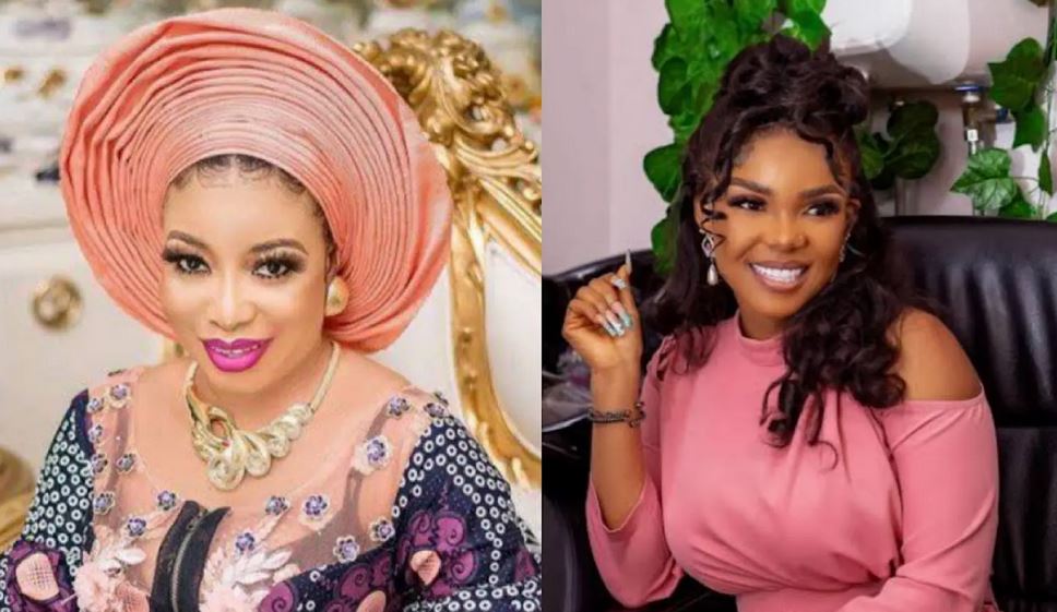 Nigerian Actresses, Liz Anjorin And Iyabo Ojo Reconcile (Video)