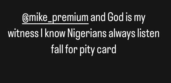 Nigerians Always Fall For Pity Card – Lord Lamba Breaks Silence After ...