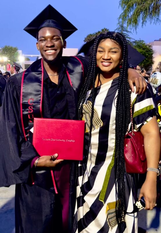 Omotola Jalade Ekeinde Excited as Last Son, Michael Graduates From ...