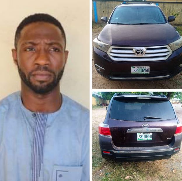 Lagos Driver Arrested In Minna For Stealing His Boss' Car