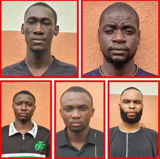 Photo Of Five Internet Fraudsters Jailed In Cross River