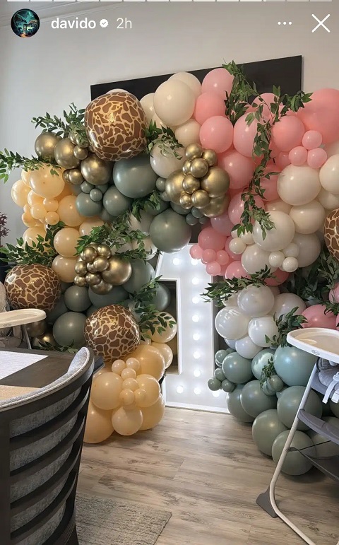 Davido Shares Photos And Video Showing How He's Celebrating Birthday of ...