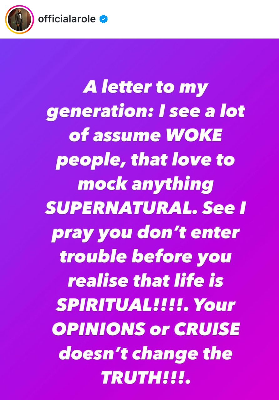 Pray You Don’t Enter Trouble Before You Realise That Life Is Spiritual ...