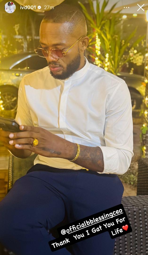 IVD And Blessing CEO Gush Over Each Other On Social Media