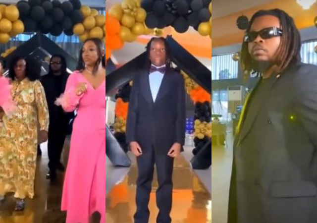 Rapper Olamide And Wife Throw Party To Celebrate Son On His 10th Birthday