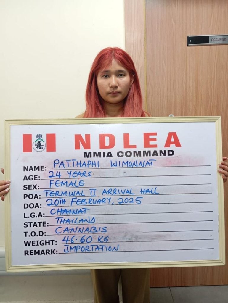 NDLEA Arrests Thai Lady At Lagos Airport With Boxes Of Illicit Drug ...