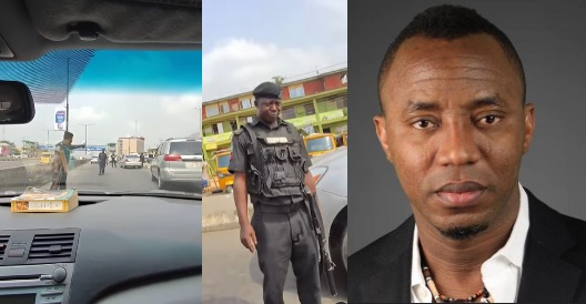 Sowore Clashes With Police Officers Conducting Stop And Search Along ...