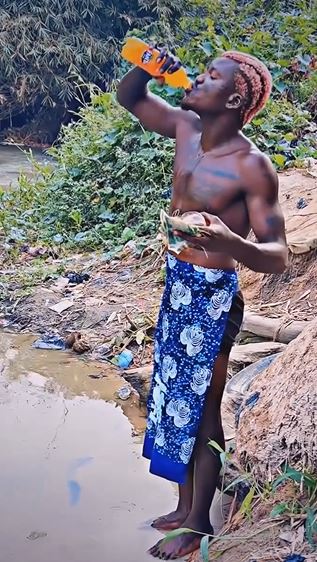 Singer, Portable Sparks Confusion With Bizarre Fanta Offering Ritual ...