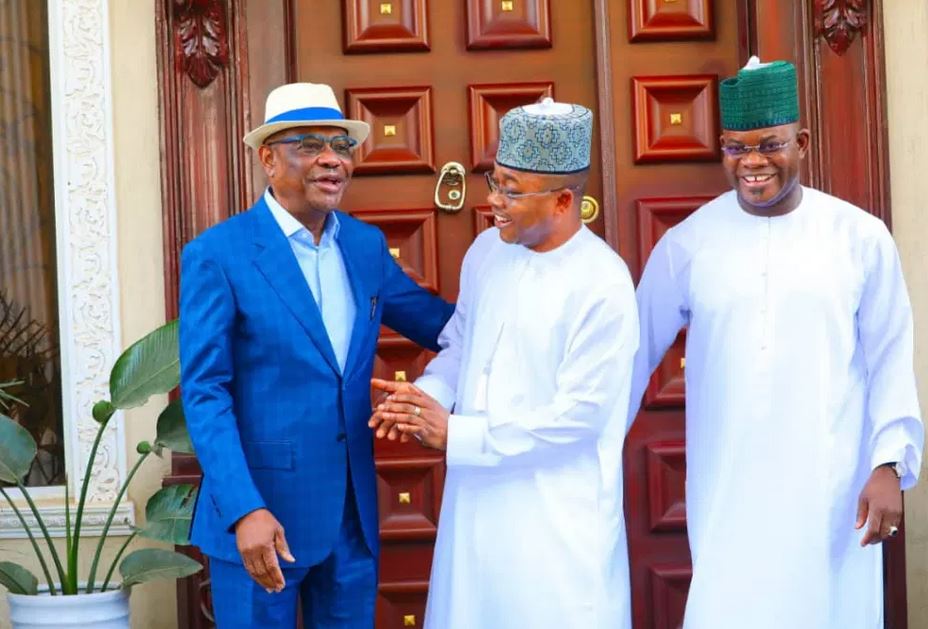 Ex-Kogi Gov, Yahaya Bello, His Successor, Ododo Visit Wike In Abuja ...