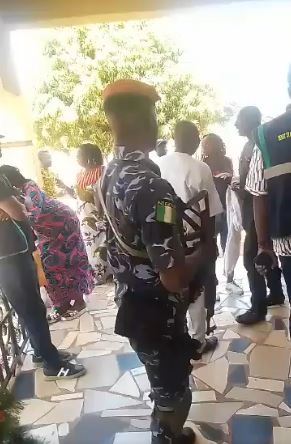 Drama As Benue Govt Seals Former Senate President David Mark's Joy FM ...