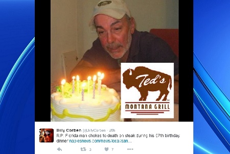 Man Chokes to Death on Beef While Celebrating 57-year Birthday