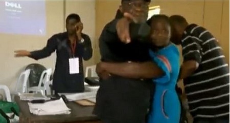 Shocking! See Video of SARS Officials Trying to Hijack Election Results ...