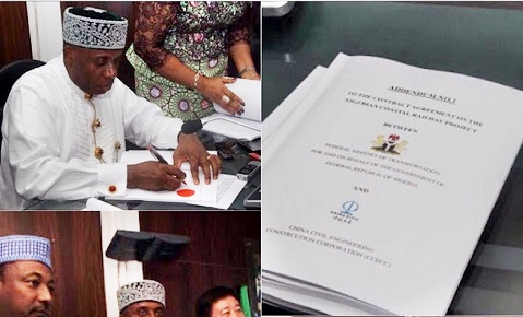 Amaechi Signs MoU on $11.117bn Lagos-Calabar Railway Project to be ...